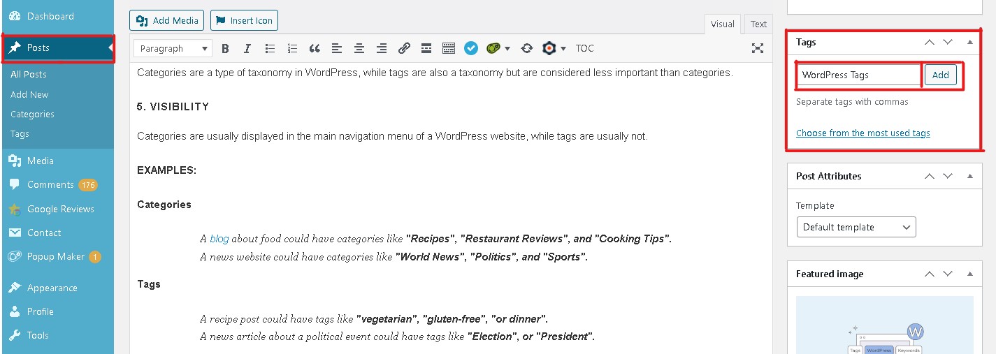 WordPress Tags: The Ultimate Guide - TezHost